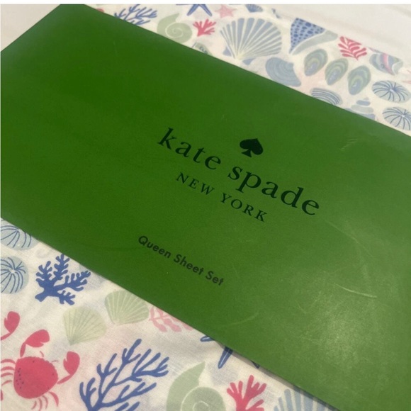 kate spade | Bedding | Nwt Kate Spade 225 Beach Themed Queen Sized Bed ...